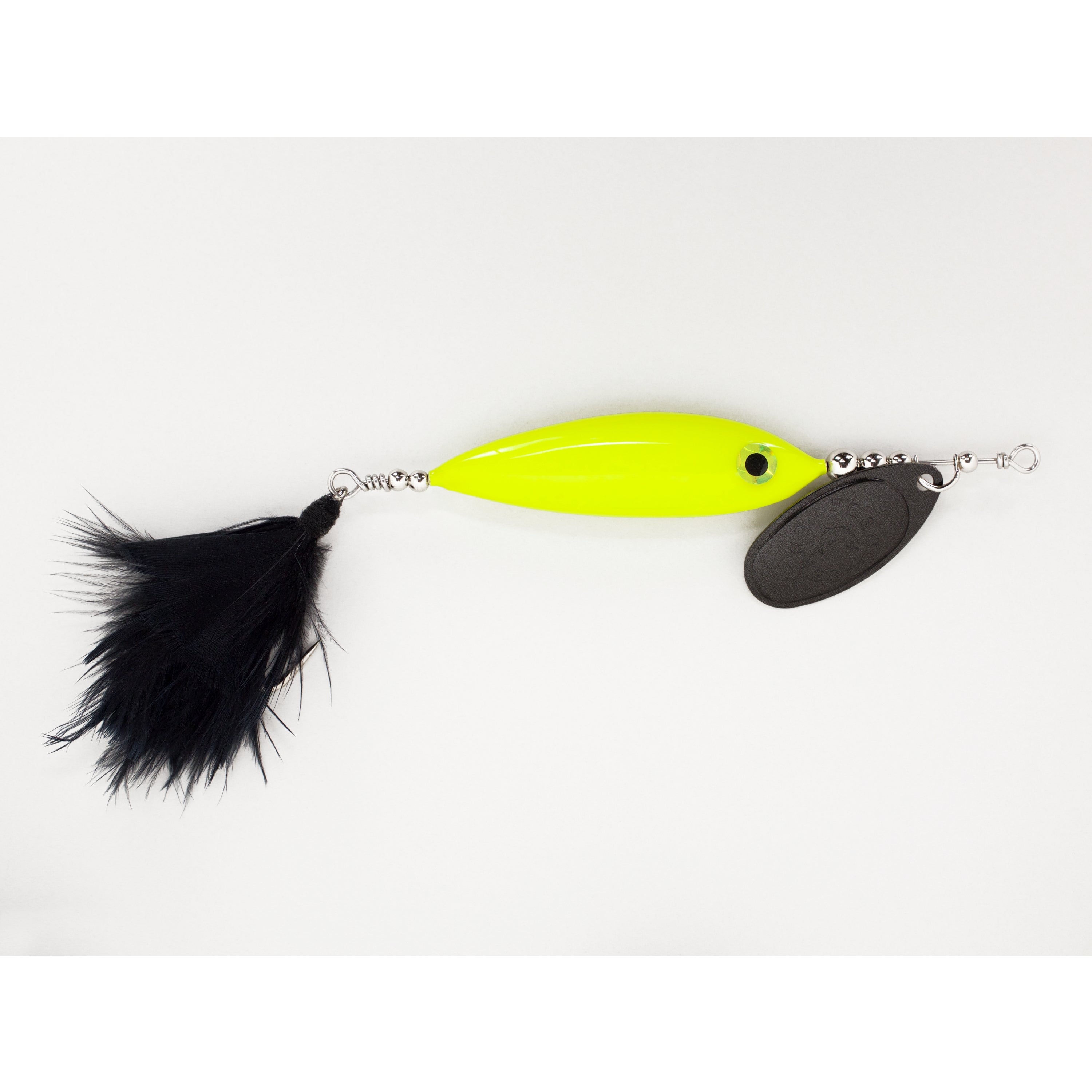 Fosco Handmade Minnow Spinner • Made in Canada • For Bass, Pike, Salmon ...